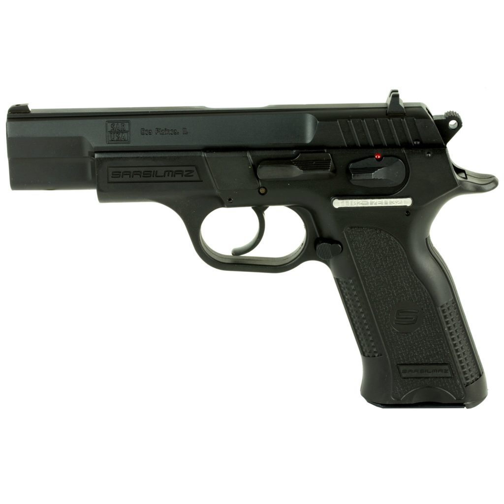 New SAR Arms B6, 9mm, 4.5″ Barrel, 17 Rounds, 2 Magazines, SA/DA ...