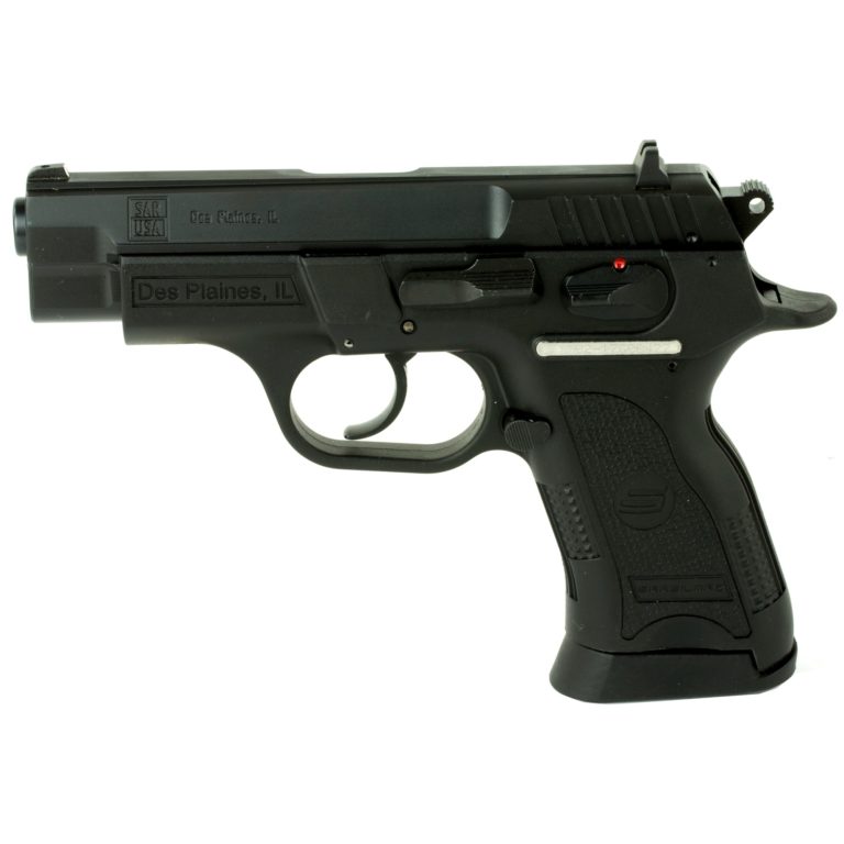 New SAR Arms B6C, 9mm, 3.8″ Barrel, 13 Rounds, 2 Magazines, SA/DA, External Safety: Sold ...