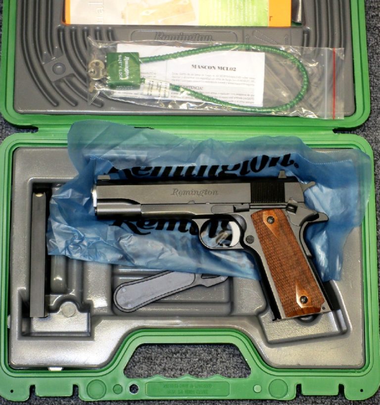 Preowned, Never Fired, Remington 1911 R1, Full Size, .45 ACP, 5.0 ...