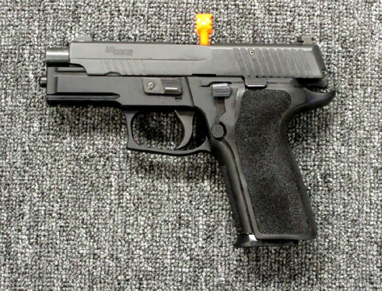 Preowned Sig Sauer P229 Enhanced Elite, SA/DA, 9mm, 3.9″ Barrel, 15 Rounds, 2 Magazines, Black ...