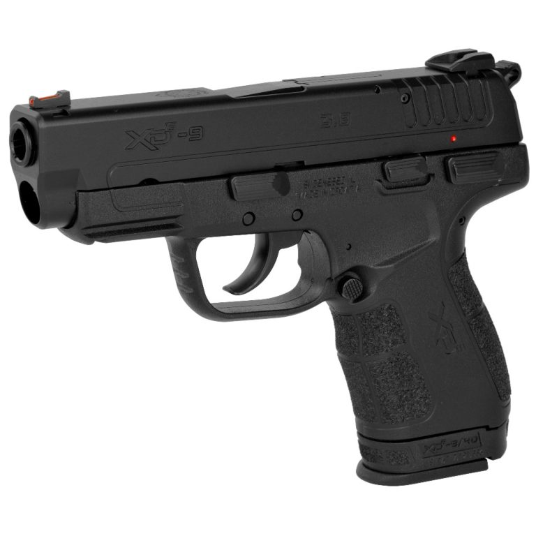 New Springfield XDE, SA/DA, Compact, 9mm, 3.8″ Barrel, Polymer Frame ...