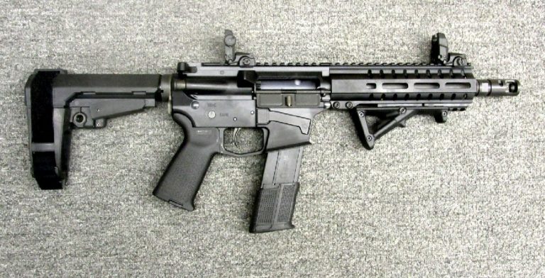 Dealer Owned, Like New, CMMG Banshee 200 AR Pistol, 5.7x28mm, 8″ Barrel ...