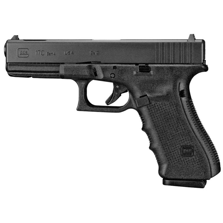 New Glock 17C Gen-4, Full Size Polymer Framed Pistol, 9mm, 4.5 ...
