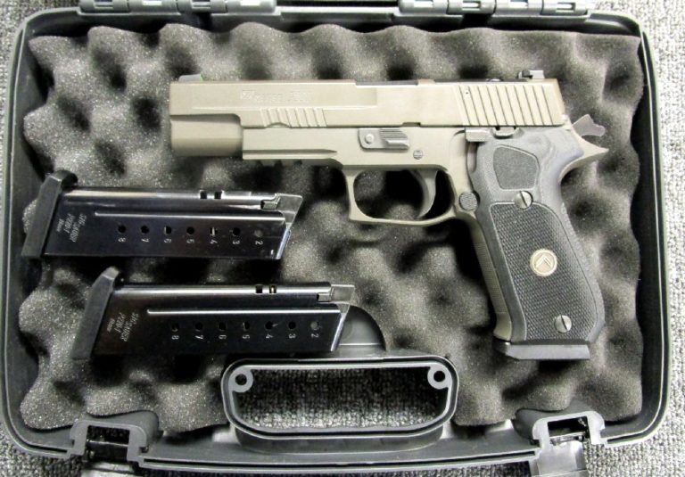 Preowned, Excellent Condition, Sig Sauer P220 Legion Full Size Metal Frame Pistol, 10mm, 5.0 ...