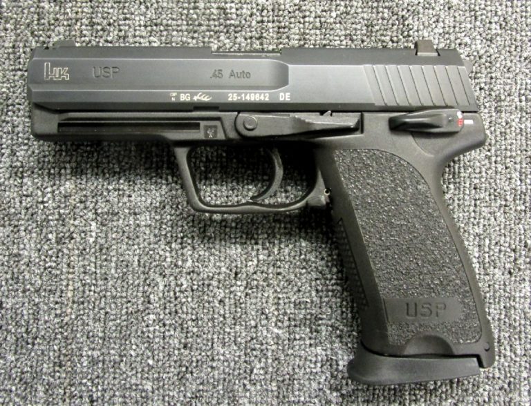 Preowned, Excellent Condition, H&K USP V1 Semi-Automatic Pistol, .45 ...