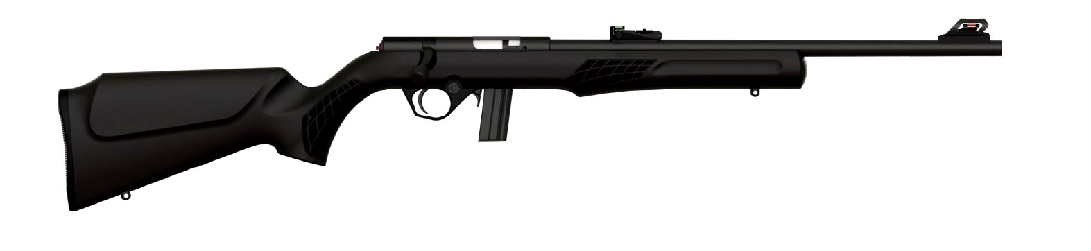 New Rossi RB22 Bolt Action Rifle, .22 LR, 18.5″ Barrel, Matte Black ...