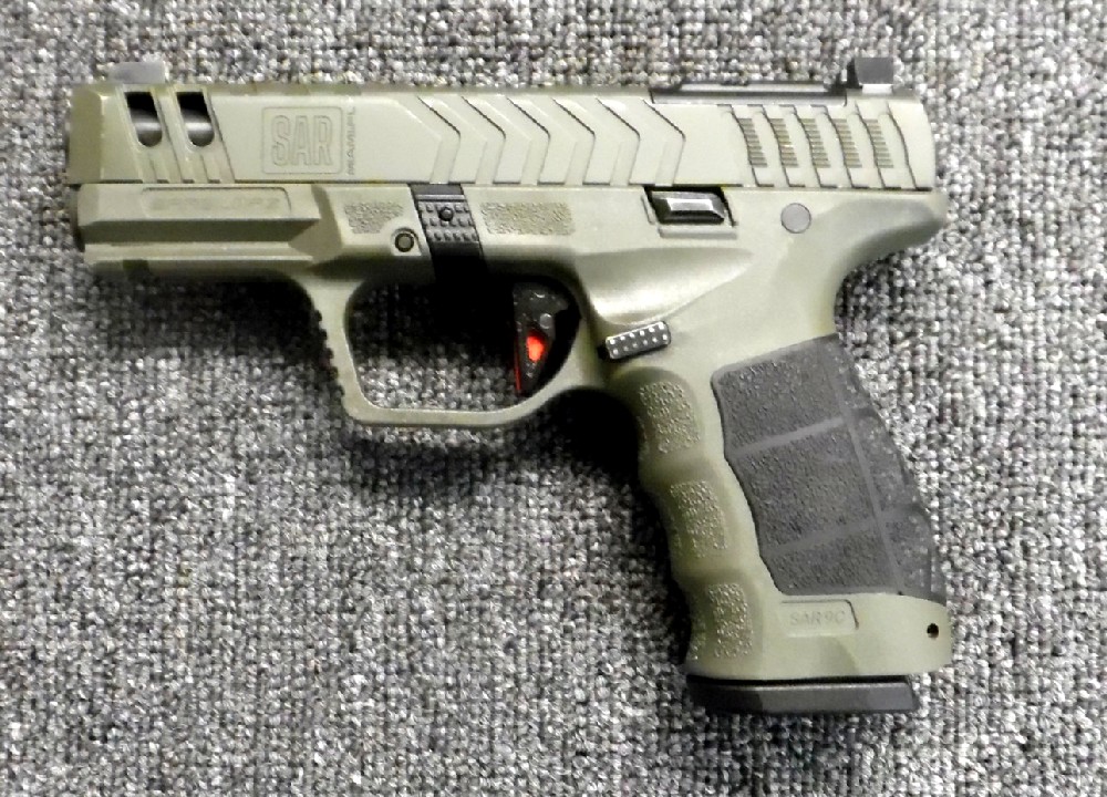 Preowned, Very Good Condition, SAR 9C Full-Size Pistol, 9mm, 4.0 ...