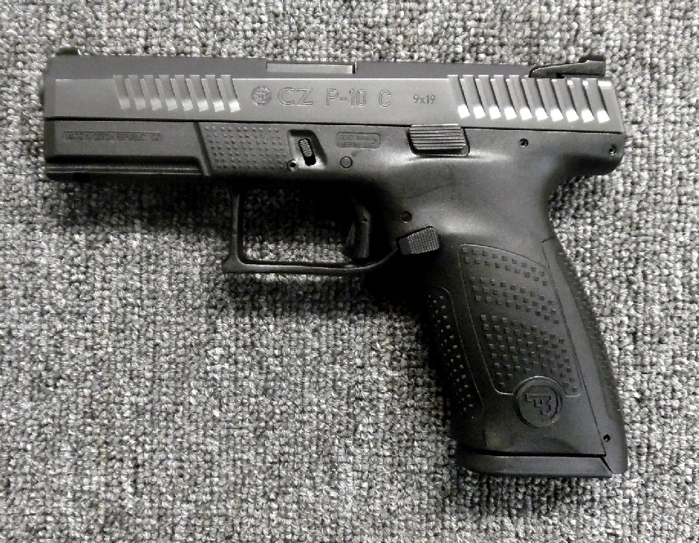 Preowned, Excellent Condition, CZ P-10C Compact Pistol, 9mm, 4.0 ...